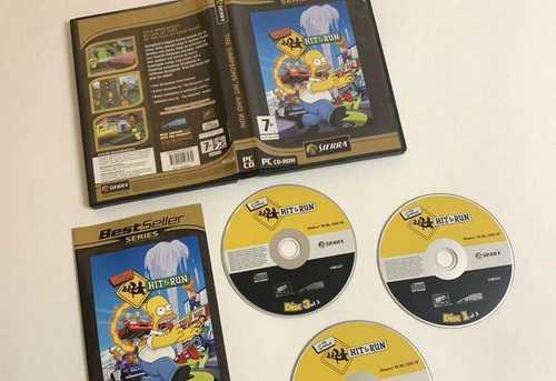 The Simpsons Hit & Run лицензия Англия Евр DVD-box