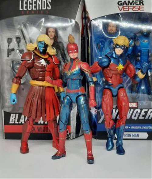 Marvel Legends Фигурки Captain Marvel 15 см Hasbro