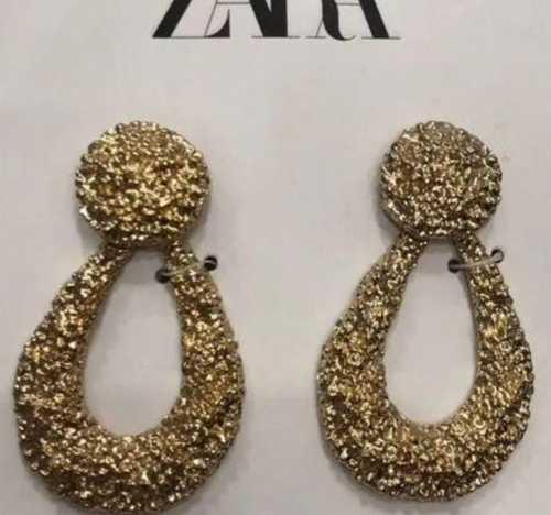 Серьги zara