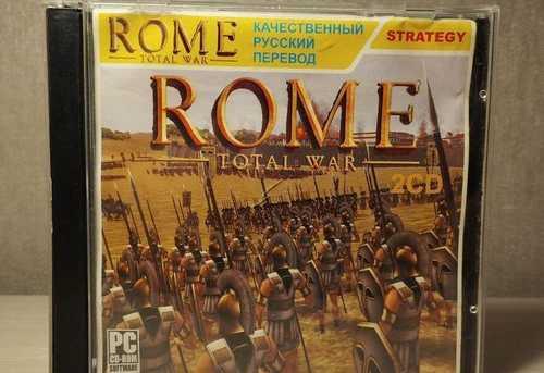 Диск с игрой Rome total war