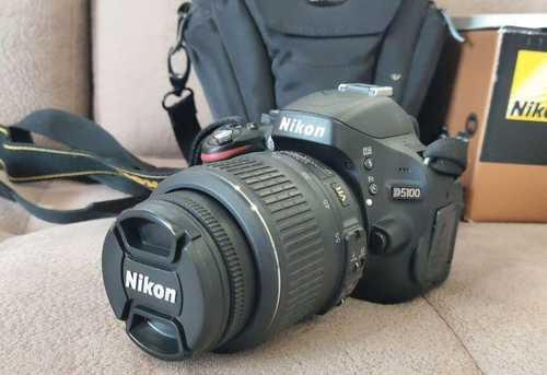 Nikon D5100 kit 18-55mm пробег 5700
