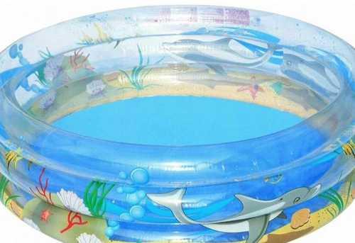 Детский бассейн Bestway Transparent Sea Life 51045
