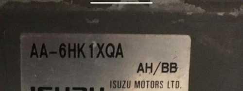 Двигатель Хитачи 6hk1 zx330-3 330-1