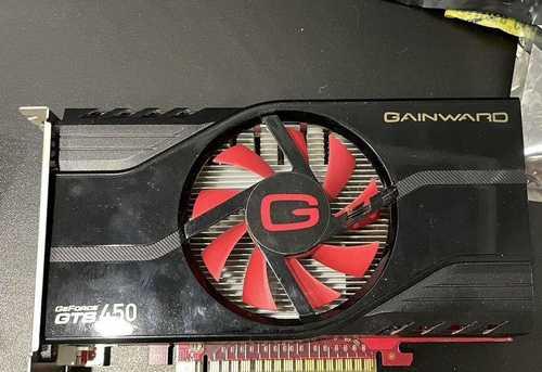 Видеокарта gainward geforce gts 450