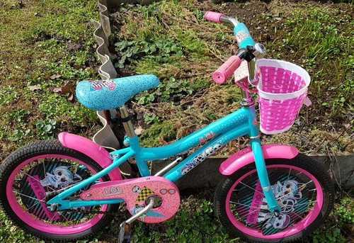 Детский велосипед LOL Surprise