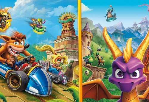 Crash Team Racing Nitro-Fueled + Spyro Trilogy