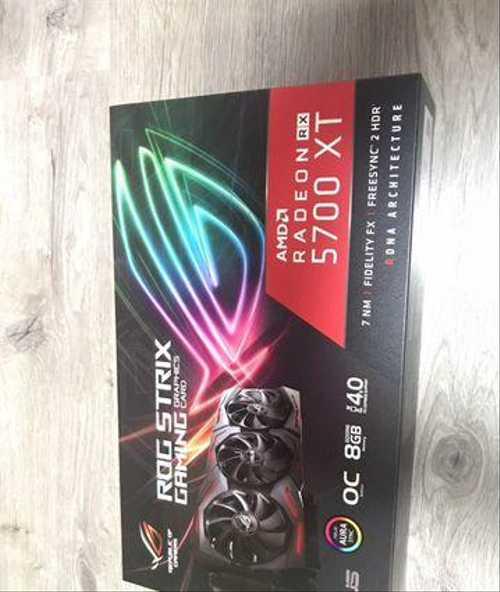 Видеокарта rx5700xt