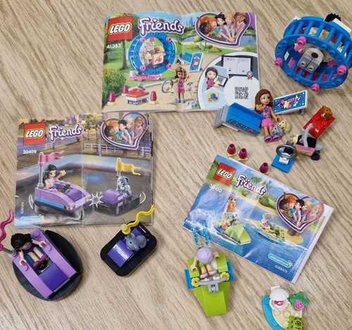 Lego friends 41383, 30410, 30409 б/у