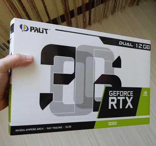 Видеокарта rtx 3060 новая