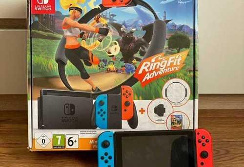 Nintendo switch rev 2 + RingFit