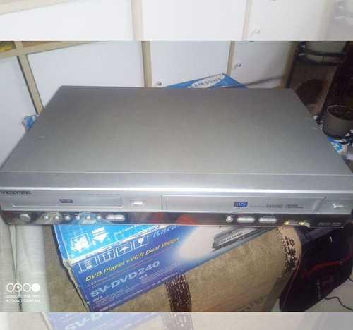 Комбо плеер DVD Player   VCR Dual Vision