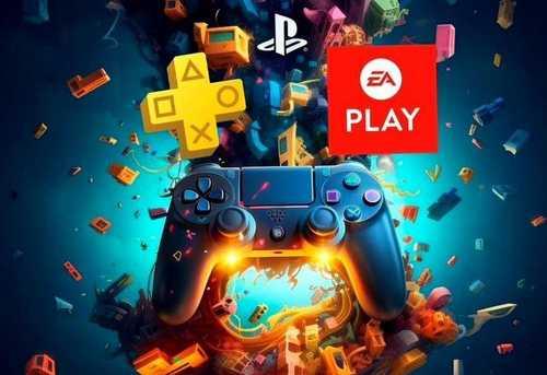 Ps plus EA play+40 игр(Подписка Игры) PS 4 И 5 tur