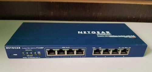 Poe коммутатор Netgear FS108P