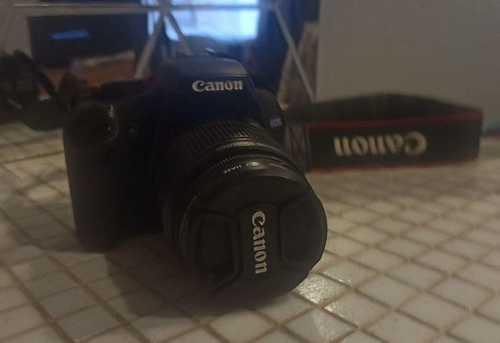 Зеркальный фотоаппарат canon1000d