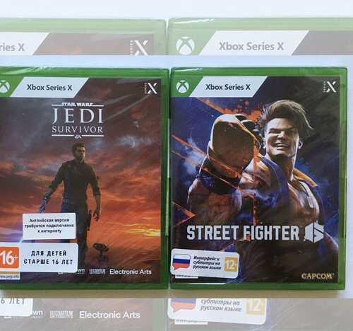 Street fighter 6, Star Wars Jedi Survivor новые