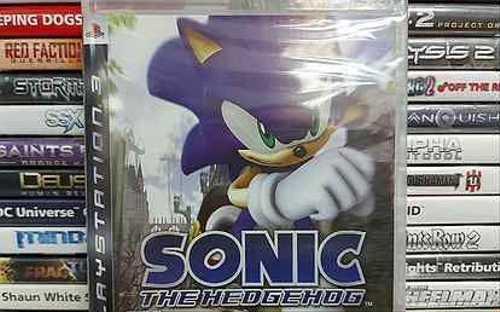 PS3 Sonic the Hedgehog Ёжик Соник 2006