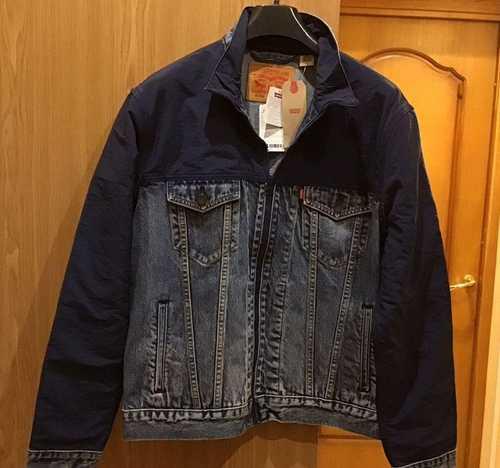 Джинсовая куртка levis размер L-XL