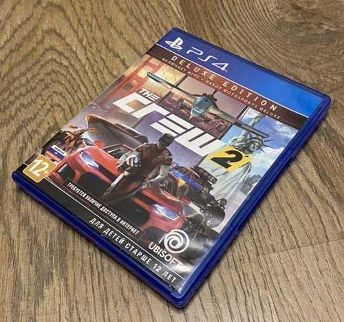 Диск The Crew 2 PS4