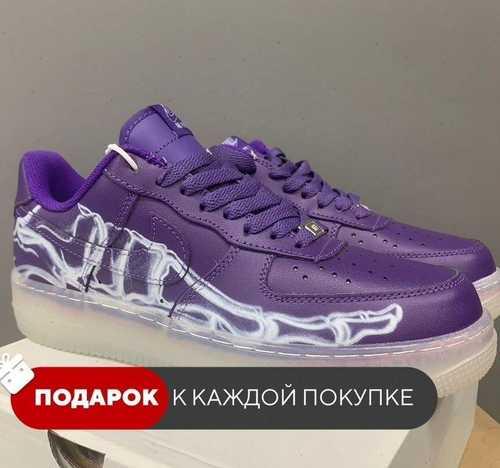 Кроссовки Nike Air force 1 purple violet