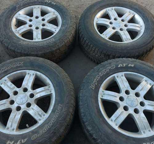 За всё. Mitsubishi Pajero L200 R17 6x139.7 265/65