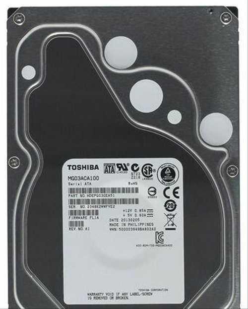 Жесткий диск Toshiba 1 тb MG03ACA100 SATA 3.5
