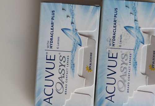 Линзы контактные acuvue oasys и adria