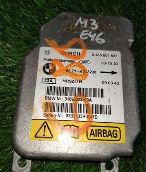 Блок airbag Bmw M3 E46 S54 2001