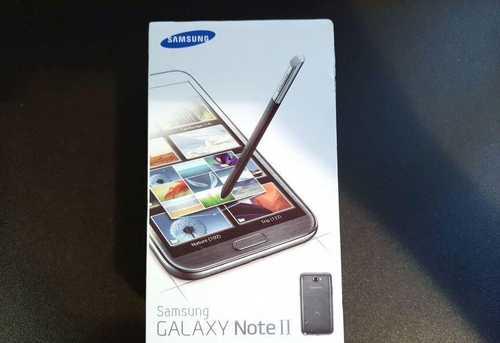 Коробка от телефона Samsung Galaxy Note 2