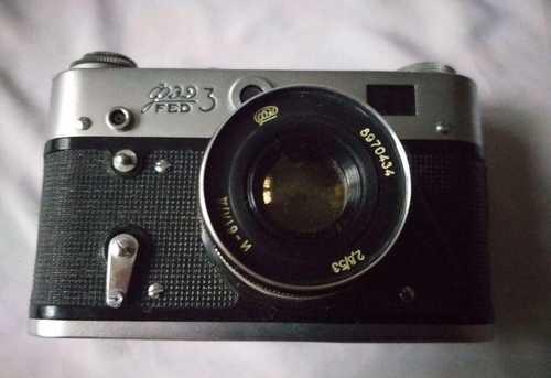 Пленочный фотоаппарат фэд 3