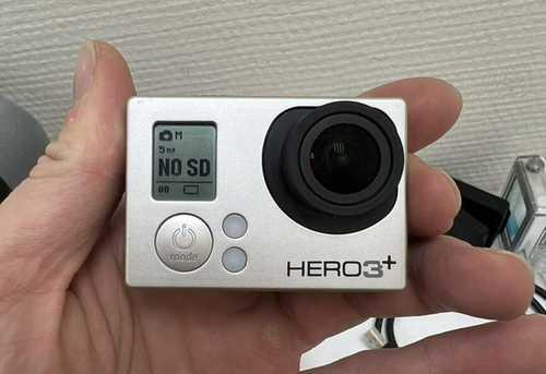 Камера GoPro Hero 3 (+экран\+кейс/футляр)
