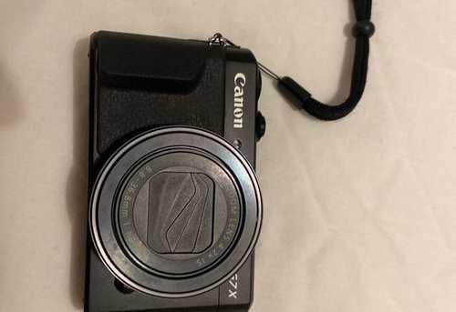 Компактный фотоаппарат canon g7x mark ii