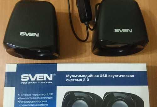 Акустика для пк sven 120,usb блютуз адаптер