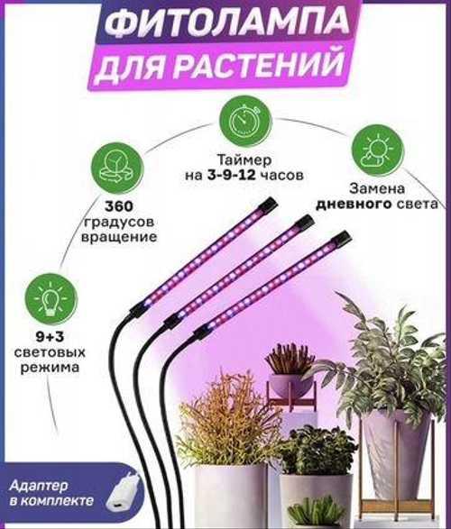 Фитолампа для растений