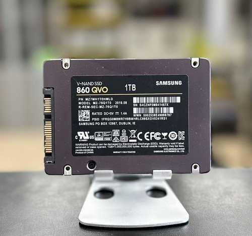 1tb ssd 2.5" Samsung 860 QVO Бу