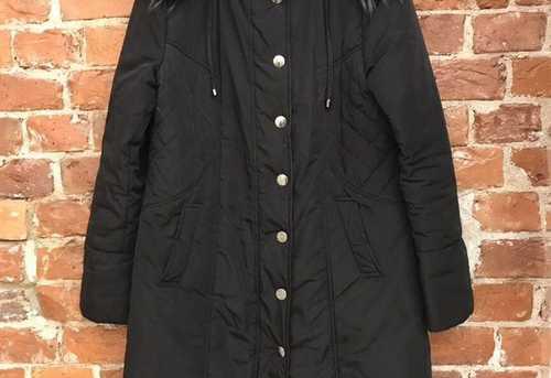 Пальто женское черное размер L