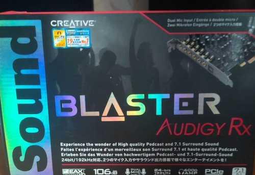 Звуковая карта creative sound blaster audigy rx