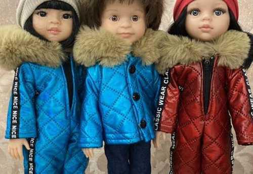 Одежда для куклы Паола Рейна. Комбинезон и куртка