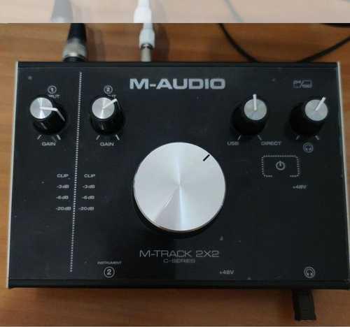 Внешняя звуковая карта m audio M-Track 2x2