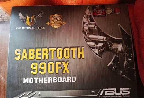 Материнская плата sabertooth 990FX