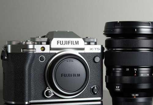 Fujifilm X-T5 Kit 16-80mm f/4 Silver новый