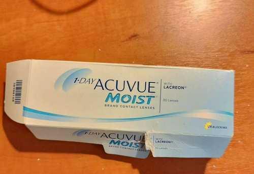 Контактные линзы Acuvue 1 day moist -5.5
