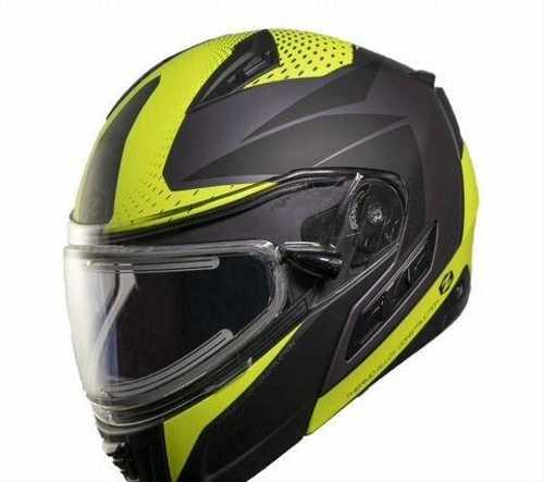 Шлем снегоходный ZOX Condor Parkway Black-Yellow