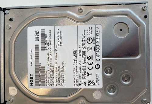 Жесткий диск hgst 2tb