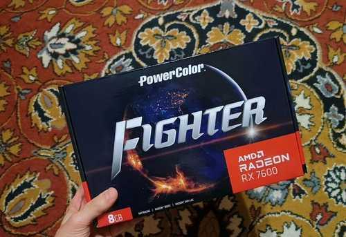 Powercolor RX 7600 8GB Fighter новая, гарантия