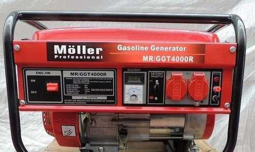 Генератор бензиновый Moller / 4000 R/ -3,5 кВт