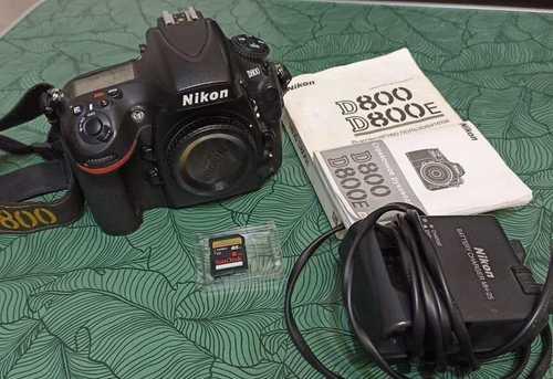 Nikon D800 пробег 32к
