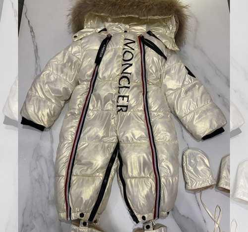 Комбинезон moncler детский зимний 86-92