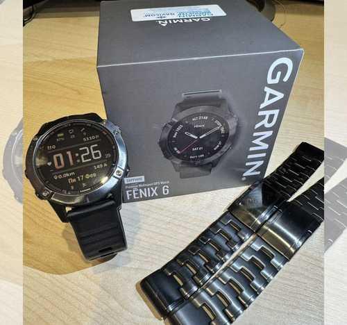 Продам часы Garmin fеnix 6 saррhire