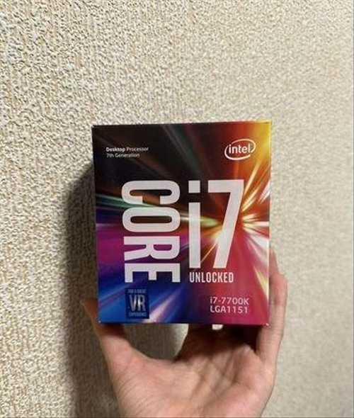 Процессор Intel Core i7-7700k