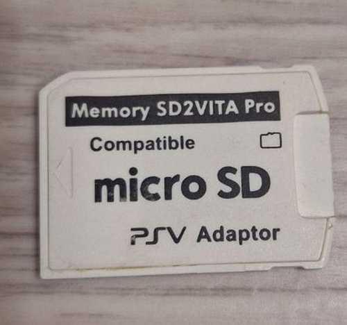 Переходник SD2Vita Henkaku адаптер micro sd